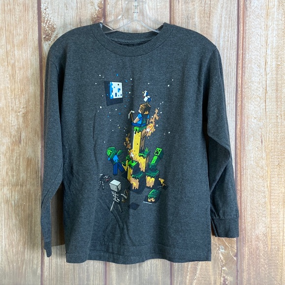 Jinx | Shirts & Tops | Minecraft Designed By Jinx Long Sleeve Tee Size ...